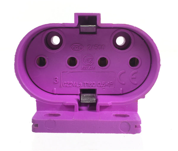 2G11 UV lamp holder - Extended life UV light bulb socket for Germicida ...