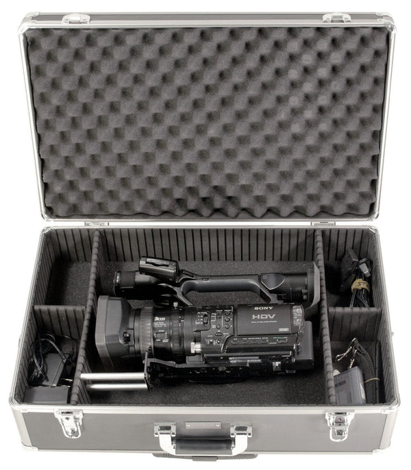 ALZO Professional Camcorder Camera rolling case with adjustable padded ...