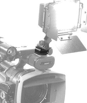 Video Light or Microphone Shoe Mount Adaptor for Pro Camcorder - ALZO ...