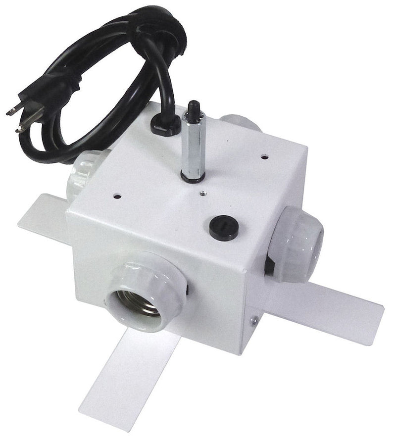 ALZO Duplex Socket for Adding 4 Bulbs to an ALZO Drum Light - ALZO Digital