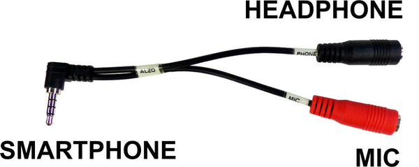 ALZO Smartphone Cardioid Directional Microphone with Breakout Cord ...